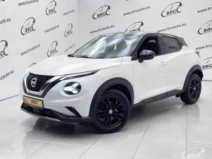 White Nissan Juke 2020 in Vilnius, with an engine capacity of 1.00 L and mileage of 136 thousand km for 13400 €, photo  on AUTOMOTO.COM.LV