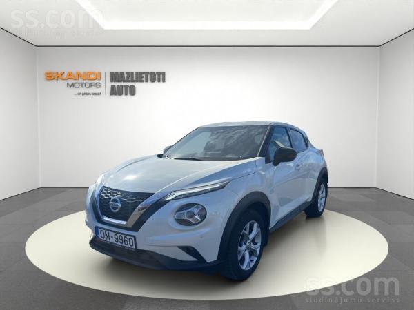 White Nissan Juke 2020 in Riga, with an engine capacity of 1.00 L and mileage of 80 thousand km for 13290 €, photo 1 on AUTOMOTO.COM.LV