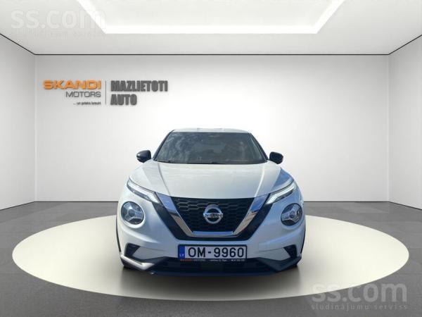 White Nissan Juke 2020 in Riga, with an engine capacity of 1.00 L and mileage of 80 thousand km for 13290 €, photo 2 on AUTOMOTO.COM.LV