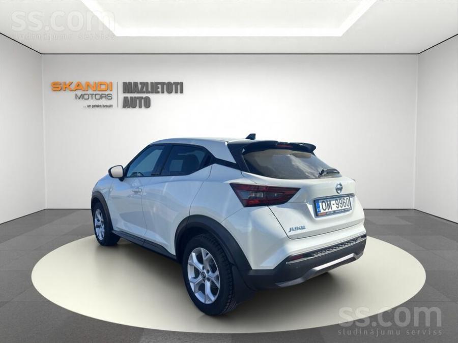 Balts Nissan Juke 2020 Rīga, ar dzinēja tilpumu 1.00 L un nobraukumu 80 tūkst. km par 13290 €, foto 5 vietnē AUTOMOTO.COM.LV