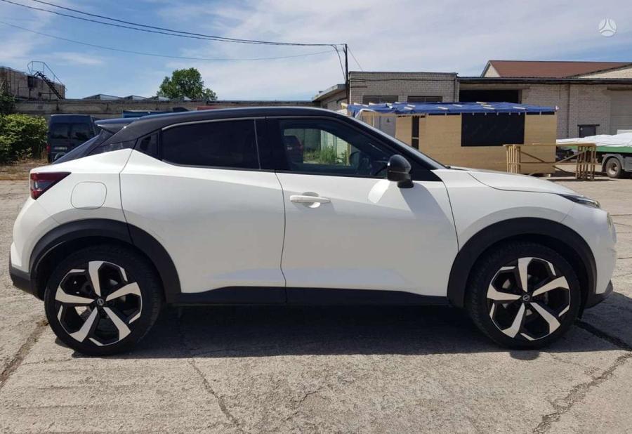 Balts Nissan Juke 2020 Šauļi, ar dzinēja tilpumu 1.00 L un nobraukumu 100 tūkst. km par 13500 €, foto 6 vietnē AUTOMOTO.COM.LV