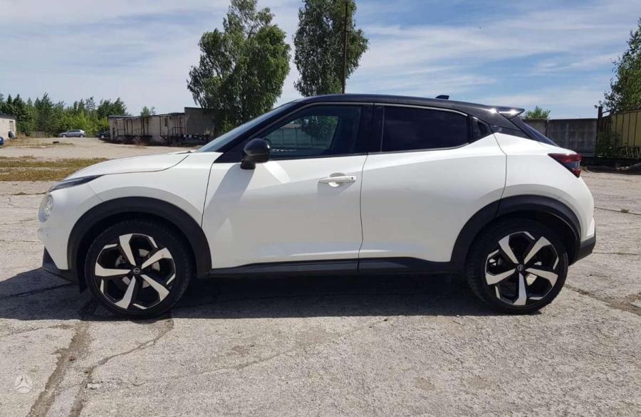 Balts Nissan Juke 2020 Šauļi, ar dzinēja tilpumu 1.00 L un nobraukumu 100 tūkst. km par 13500 €, foto 8 vietnē AUTOMOTO.COM.LV