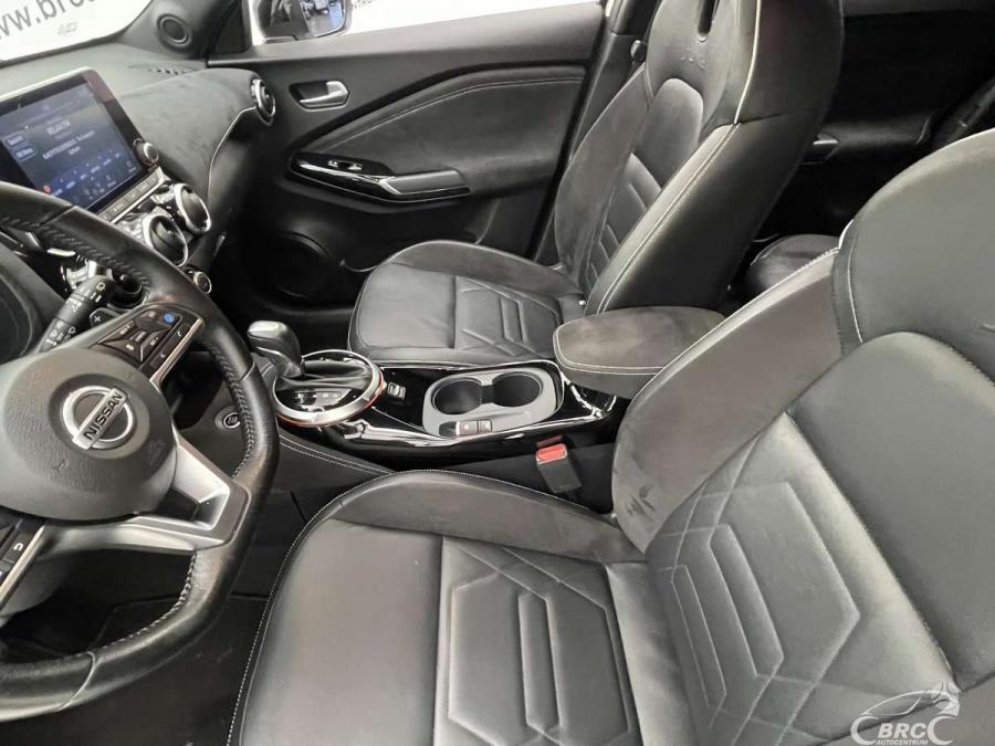 White Nissan Juke 2020 in Vilnius, with an engine capacity of 1.00 L and mileage of 136 thousand km for 11900 €, photo 28 on AUTOMOTO.COM.LV