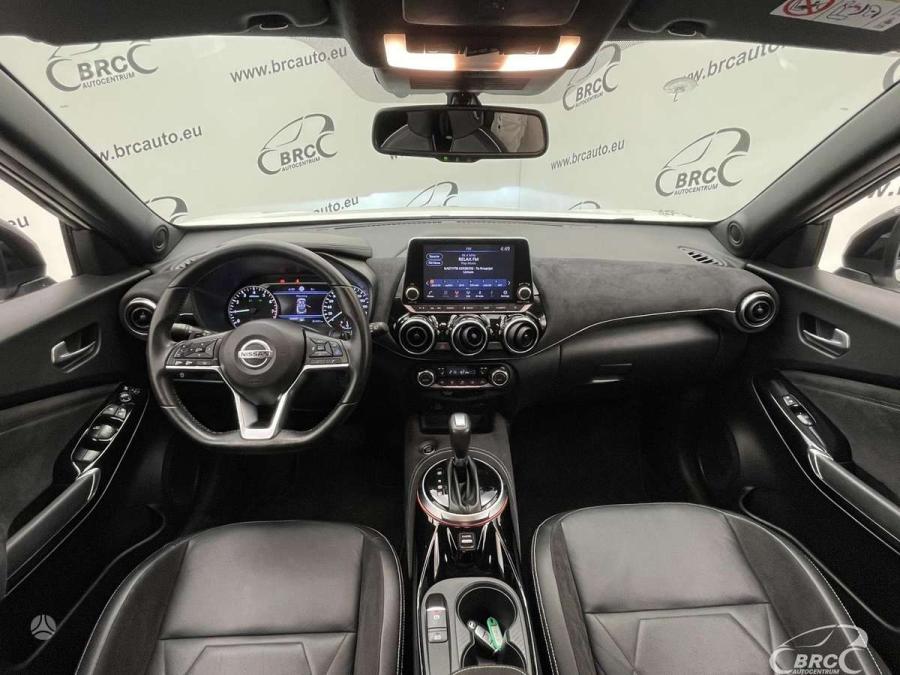 White Nissan Juke 2020 in Vilnius, with an engine capacity of 1.00 L and mileage of 136 thousand km for 10900 €, photo 5 on AUTOMOTO.COM.LV