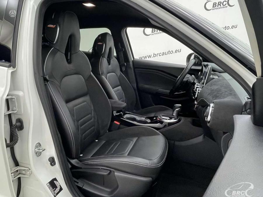 White Nissan Juke 2020 in Vilnius, with an engine capacity of 1.00 L and mileage of 136 thousand km for 10900 €, photo 9 on AUTOMOTO.COM.LV
