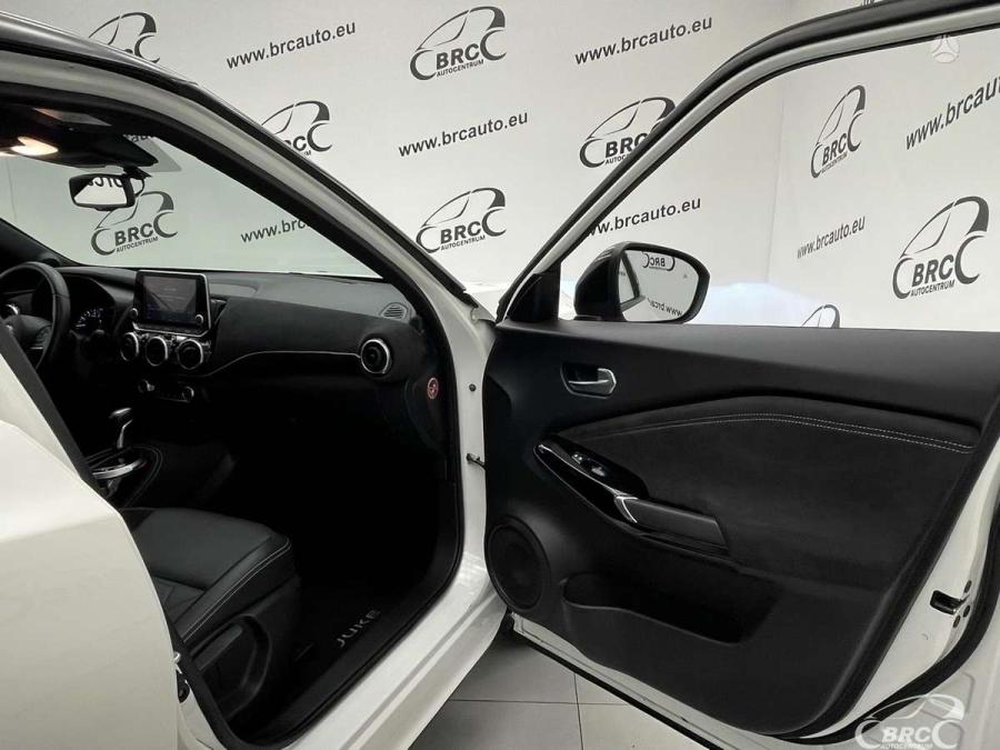 White Nissan Juke 2020 in Vilnius, with an engine capacity of 1.00 L and mileage of 136 thousand km for 10900 €, photo 11 on AUTOMOTO.COM.LV