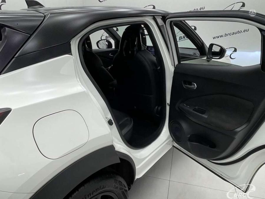 White Nissan Juke 2020 in Vilnius, with an engine capacity of 1.00 L and mileage of 136 thousand km for 10900 €, photo 16 on AUTOMOTO.COM.LV