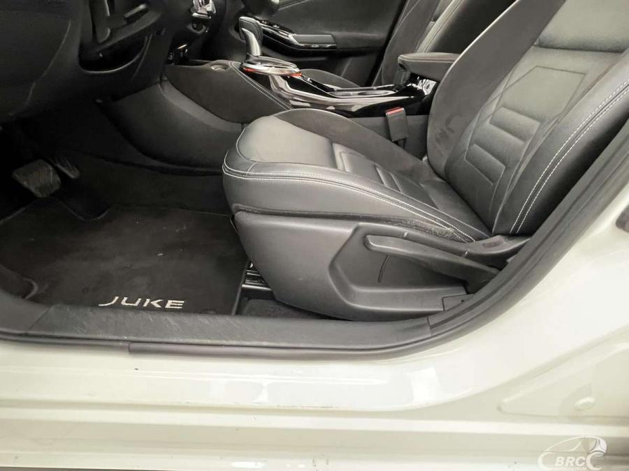 White Nissan Juke 2020 in Vilnius, with an engine capacity of 1.00 L and mileage of 136 thousand km for 10900 €, photo 25 on AUTOMOTO.COM.LV