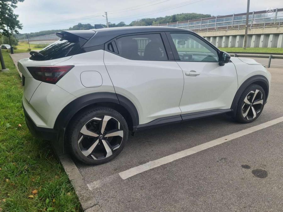 Balts Nissan Juke 2021 Kauņa, ar dzinēja tilpumu 1.00 L un nobraukumu 51 tūkst. km par 15900 €, foto 4 vietnē AUTOMOTO.COM.LV