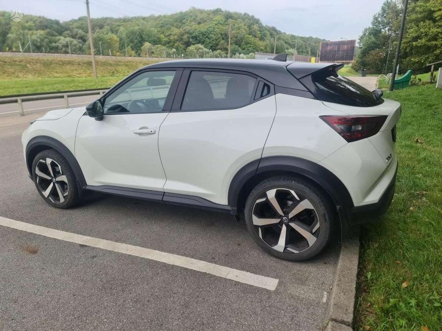 Balts Nissan Juke 2021 Kauņa, ar dzinēja tilpumu 1.00 L un nobraukumu 51 tūkst. km par 15900 €, foto 5 vietnē AUTOMOTO.COM.LV