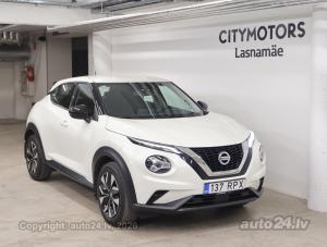 White Nissan Juke 2021 in Tallinn, with an engine capacity of 1.00 L and mileage of 45 thousand km for 13900 €, photo 5 on AUTOMOTO.COM.LV