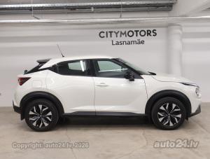 White Nissan Juke 2021 in Tallinn, with an engine capacity of 1.00 L and mileage of 45 thousand km for 13900 €, photo 6 on AUTOMOTO.COM.LV