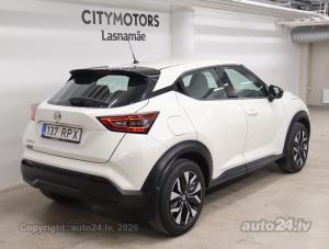 White Nissan Juke 2021 in Tallinn, with an engine capacity of 1.00 L and mileage of 45 thousand km for 13900 €, photo 7 on AUTOMOTO.COM.LV
