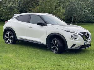 White Nissan Juke 2022 in Riga, with an engine capacity of 1.00 L and mileage of 68 thousand km for 14500 €, photo 5 on AUTOMOTO.COM.LV