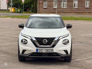 White Nissan Juke 2022 in Riga, with an engine capacity of 1.00 L and mileage of 71 thousand km for 12750 €, photo 8 on AUTOMOTO.COM.LV