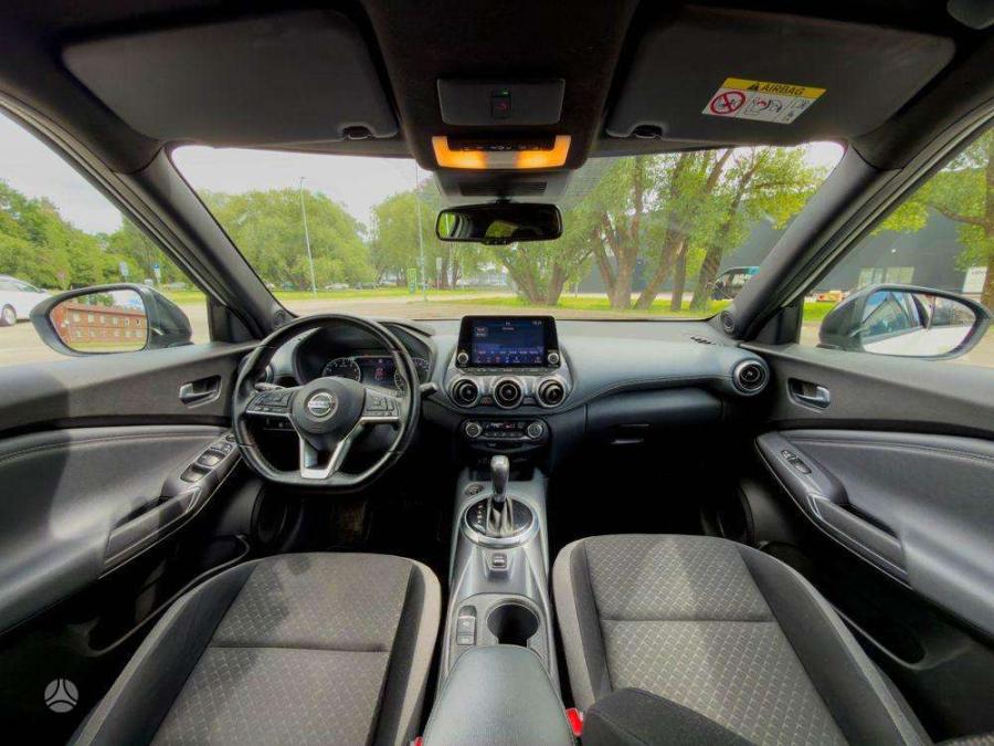White Nissan Juke 2022 in Riga, with an engine capacity of 1.00 L and mileage of 71 thousand km for 12750 €, photo 11 on AUTOMOTO.COM.LV