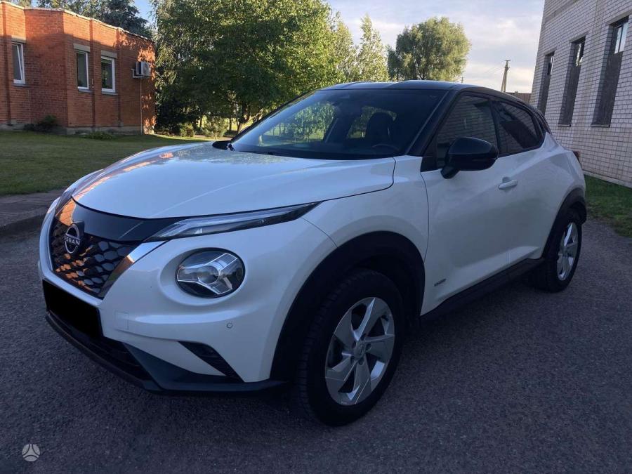 Balts Nissan Juke 2023 Marijampole, ar dzinēja tilpumu 1.60 L un nobraukumu 51 tūkst. km par 17350 €, foto 5 vietnē AUTOMOTO.COM.LV