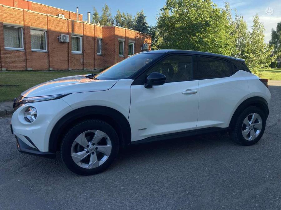 Balts Nissan Juke 2023 Marijampole, ar dzinēja tilpumu 1.60 L un nobraukumu 51 tūkst. km par 17350 €, foto 6 vietnē AUTOMOTO.COM.LV