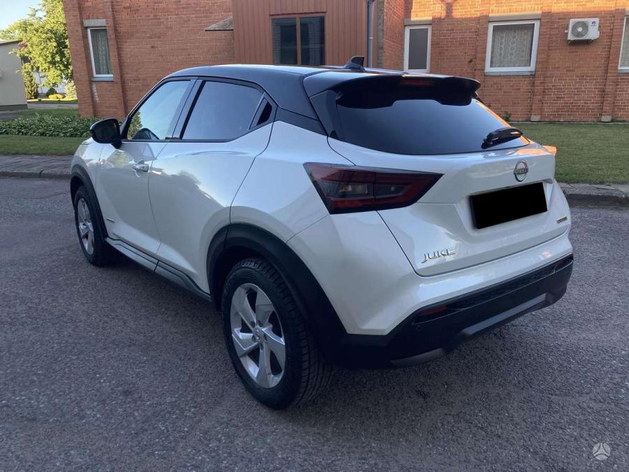 Balts Nissan Juke 2023 Marijampole, ar dzinēja tilpumu 1.60 L un nobraukumu 51 tūkst. km par 17350 €, foto 9 vietnē AUTOMOTO.COM.LV