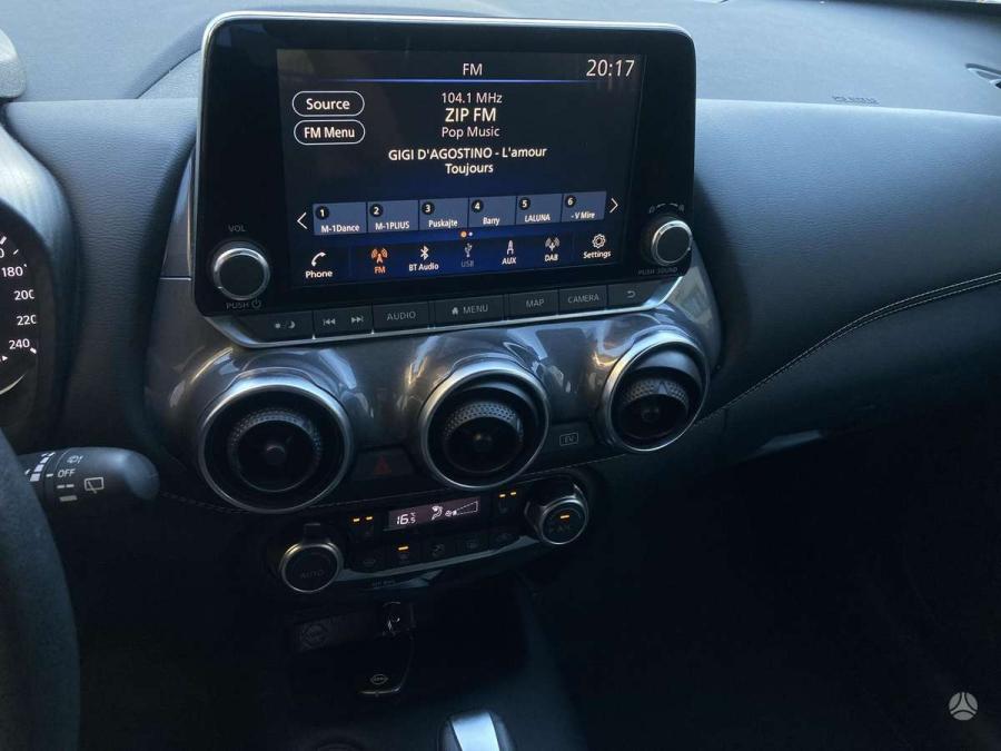 Balts Nissan Juke 2023 Marijampole, ar dzinēja tilpumu 1.60 L un nobraukumu 51 tūkst. km par 17350 €, foto 33 vietnē AUTOMOTO.COM.LV