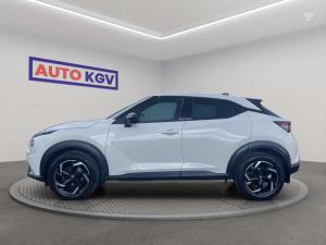 White Nissan Juke 2023 in Vilnius, with an engine capacity of 1.00 L and mileage of 22 thousand km for 17999 €, photo 3 on AUTOMOTO.COM.LV