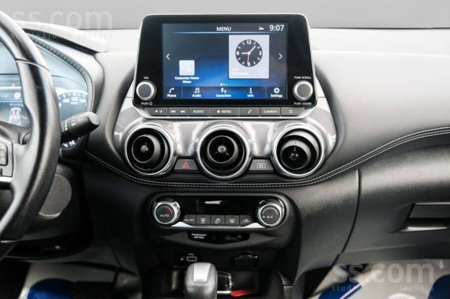 Balts Nissan Juke 2023 Rīga, ar dzinēja tilpumu 1.60 L un nobraukumu 0 tūkst. km par 14490 €, foto 10 vietnē AUTOMOTO.COM.LV