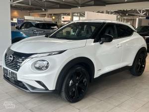 White Nissan Juke 2024 in Kaunas, with an engine capacity of 0.00 L and mileage of 17 thousand km for 27951 €, photo 3 on AUTOMOTO.COM.LV