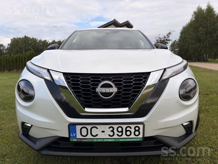 White Nissan Juke 2025 in Riga, with an engine capacity of 1.00 L and mileage of 60 thousand km for 17000 €, photo 10 on AUTOMOTO.COM.LV