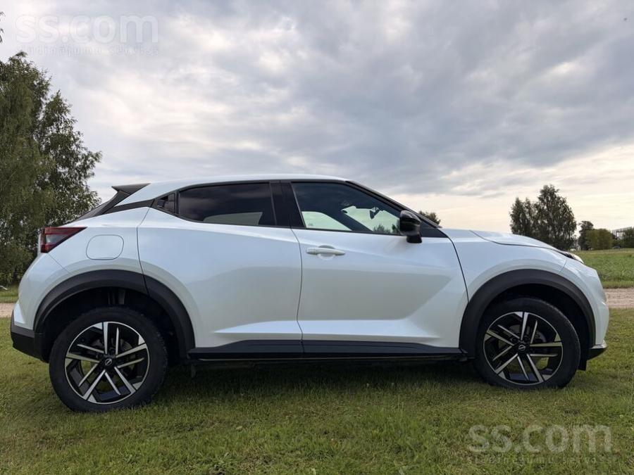 White Nissan Juke 2025 in Riga, with an engine capacity of 1.00 L and mileage of 60 thousand km for 17000 €, photo 14 on AUTOMOTO.COM.LV