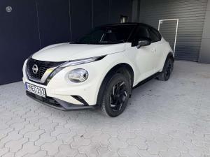Balts Nissan Juke 2025 Viļņa, ar dzinēja tilpumu 1.00 L un nobraukumu 33 tūkst. km par 13650 €, foto  vietnē AUTOMOTO.COM.LV