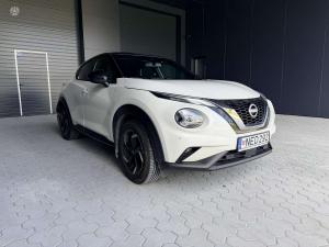 White Nissan Juke 2025 in Vilnius, with an engine capacity of 1.00 L and mileage of 33 thousand km for 13650 €, photo 3 on AUTOMOTO.COM.LV
