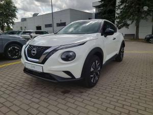 White Nissan Juke 2026 in Kaunas, with an engine capacity of 1.00 L and mileage of 0 thousand km for 20590 €, photo  on AUTOMOTO.COM.LV