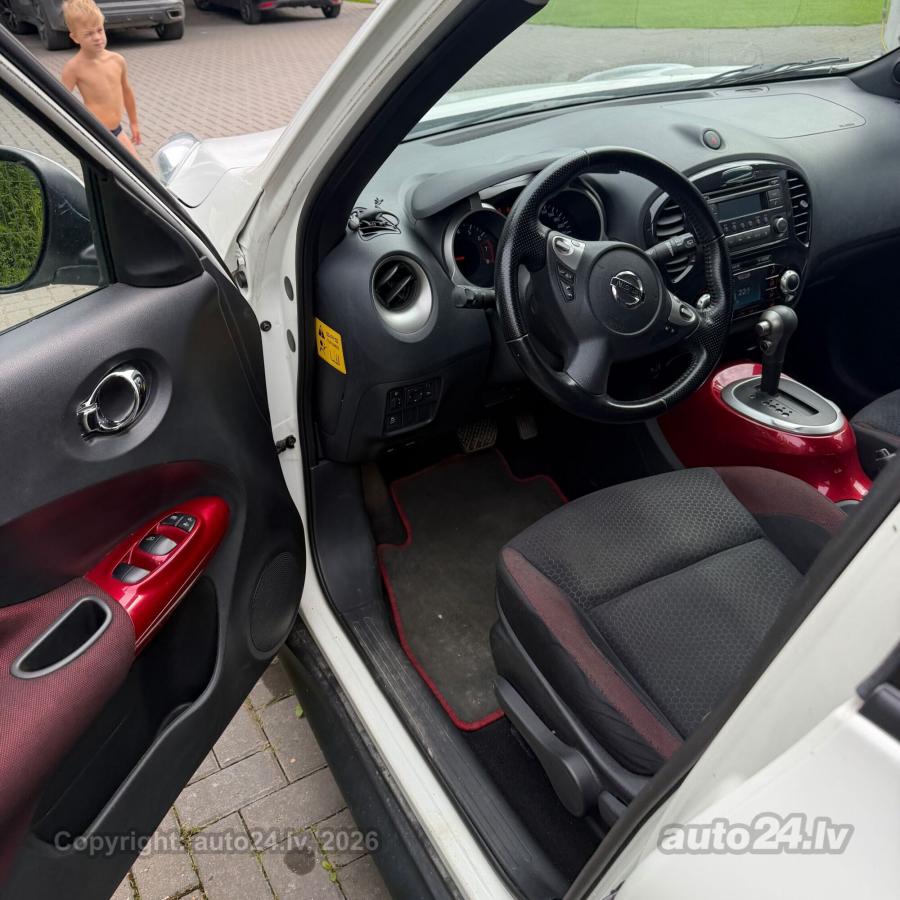 Balts Nissan Juke 2010 Tallina, ar dzinēja tilpumu 1.60 L un nobraukumu 109 tūkst. km par 2900 €, foto 6 vietnē AUTOMOTO.COM.LV