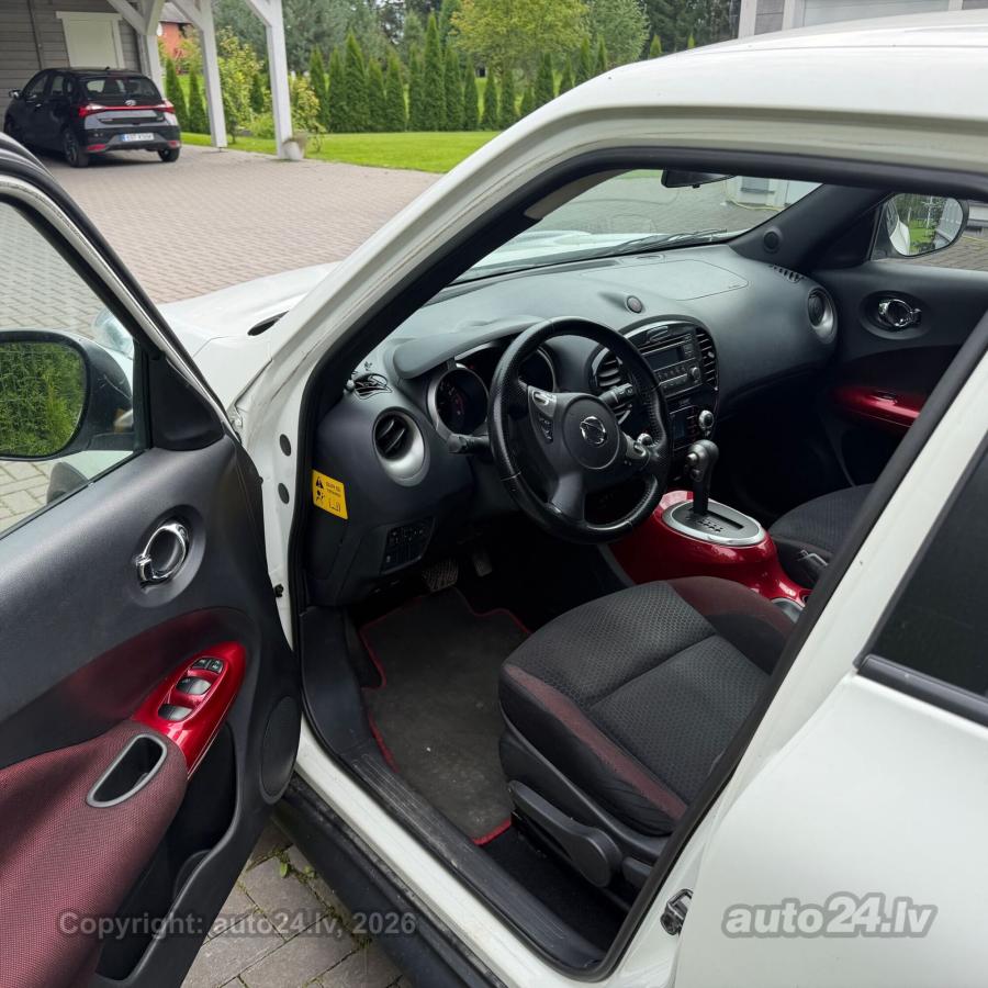 Balts Nissan Juke 2010 Tallina, ar dzinēja tilpumu 1.60 L un nobraukumu 109 tūkst. km par 2900 €, foto 8 vietnē AUTOMOTO.COM.LV