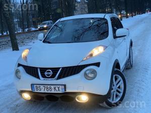 Balts Nissan Juke 2011 Rīga, ar dzinēja tilpumu 1.50 L un nobraukumu 184 tūkst. km par 4999 €, foto  vietnē AUTOMOTO.COM.LV
