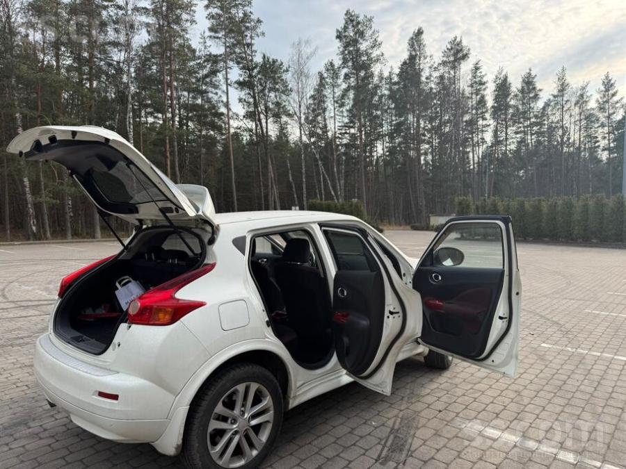 Balts Nissan Juke 2011 Rīga, ar dzinēja tilpumu 1.60 L un nobraukumu 209 tūkst. km par 4400 €, foto 7 vietnē AUTOMOTO.COM.LV