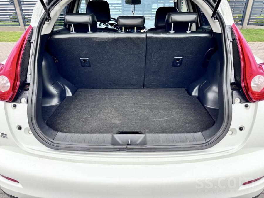Balts Nissan Juke 2012 Rīga, ar dzinēja tilpumu 1.60 L un nobraukumu 165 tūkst. km par 6500 €, foto 7 vietnē AUTOMOTO.COM.LV