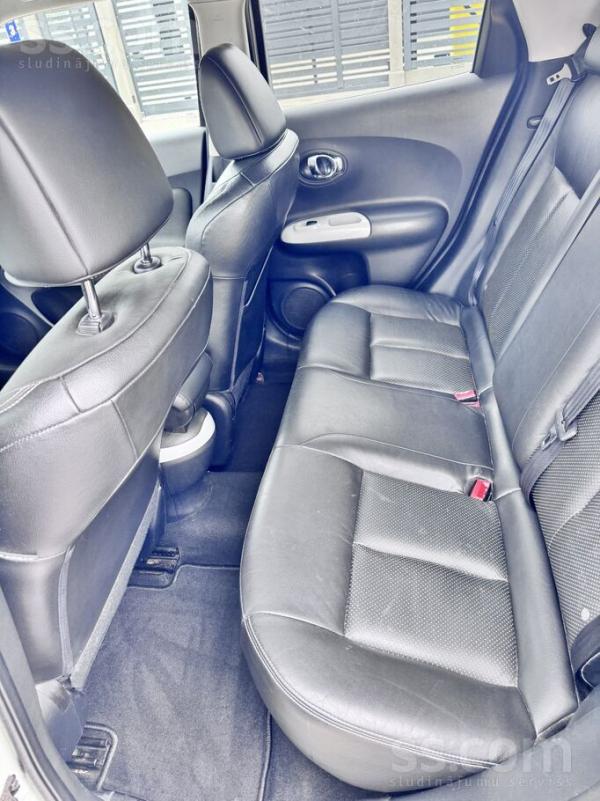 Balts Nissan Juke 2012 Rīga, ar dzinēja tilpumu 1.60 L un nobraukumu 165 tūkst. km par 6500 €, foto 7 vietnē AUTOMOTO.COM.LV