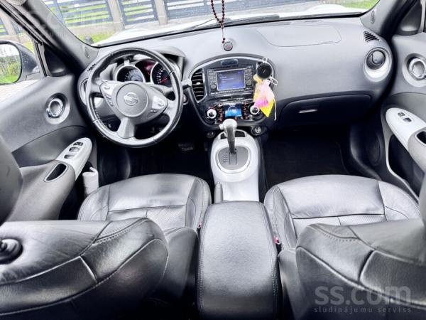 Balts Nissan Juke 2012 Rīga, ar dzinēja tilpumu 1.60 L un nobraukumu 165 tūkst. km par 6500 €, foto 9 vietnē AUTOMOTO.COM.LV