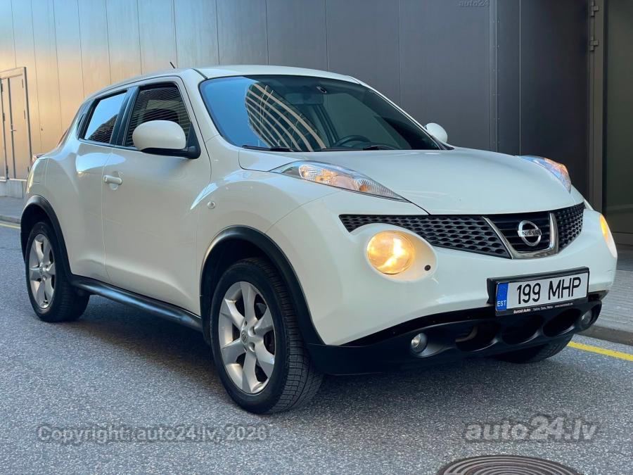 Balts Nissan Juke 2012 Tallina, ar dzinēja tilpumu 1.60 L un nobraukumu 140 tūkst. km par 4500 €, foto 1 vietnē AUTOMOTO.COM.LV