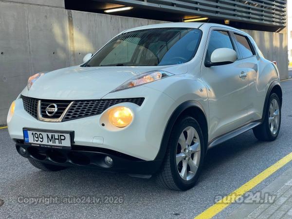 Balts Nissan Juke 2012 Tallina, ar dzinēja tilpumu 1.60 L un nobraukumu 140 tūkst. km par 4500 €, foto 3 vietnē AUTOMOTO.COM.LV