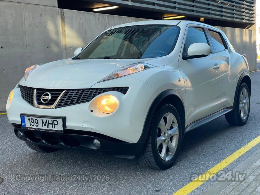 Balts Nissan Juke 2012 Tallina, ar dzinēja tilpumu 1.60 L un nobraukumu 140 tūkst. km par 4500 €, foto 4 vietnē AUTOMOTO.COM.LV