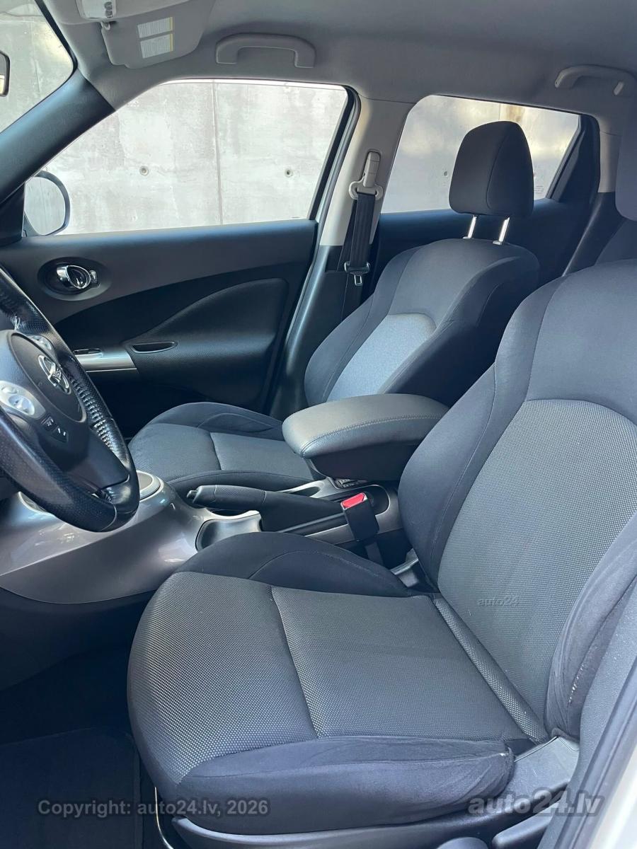 Balts Nissan Juke 2012 Tallina, ar dzinēja tilpumu 1.60 L un nobraukumu 140 tūkst. km par 4500 €, foto 9 vietnē AUTOMOTO.COM.LV