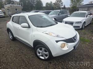 White Nissan Juke 2012 in Riga, with an engine capacity of 1.60 L and mileage of 0 thousand km for 5500 €, photo  on AUTOMOTO.COM.LV