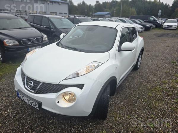 Nissan Juke 2012 Rīga vietnē Balts Nissan Juke 2012 Rīga, ar dzinēja tilpumu 1.60 L un nobraukumu 0 tūkst. km par 5500 €, foto 4 vietnē AUTOMOTO.COM.LV