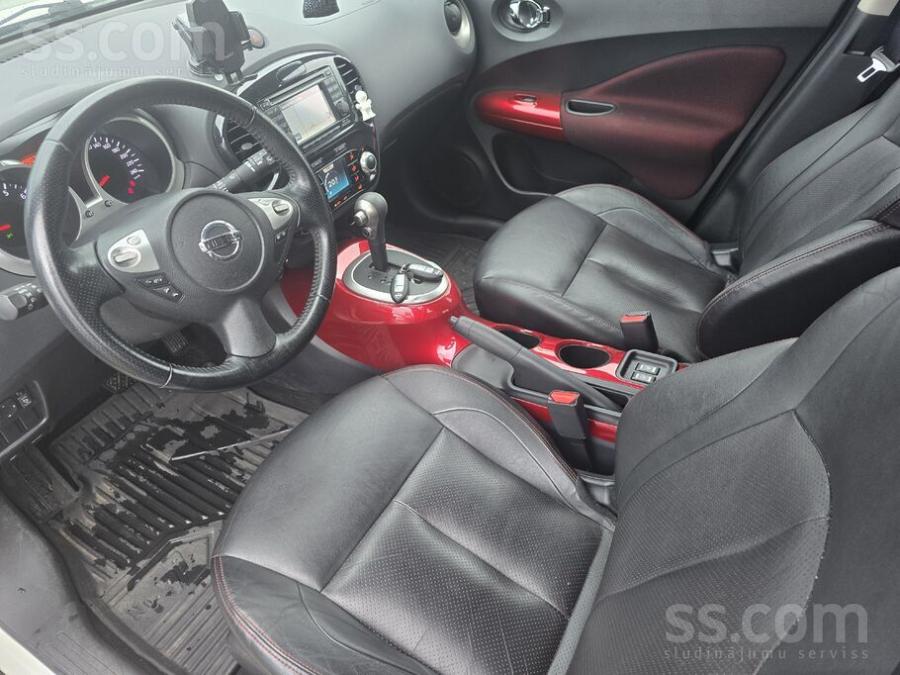 Balts Nissan Juke 2012 Rīga, ar dzinēja tilpumu 1.60 L un nobraukumu 0 tūkst. km par 5500 €, foto 12 vietnē AUTOMOTO.COM.LV