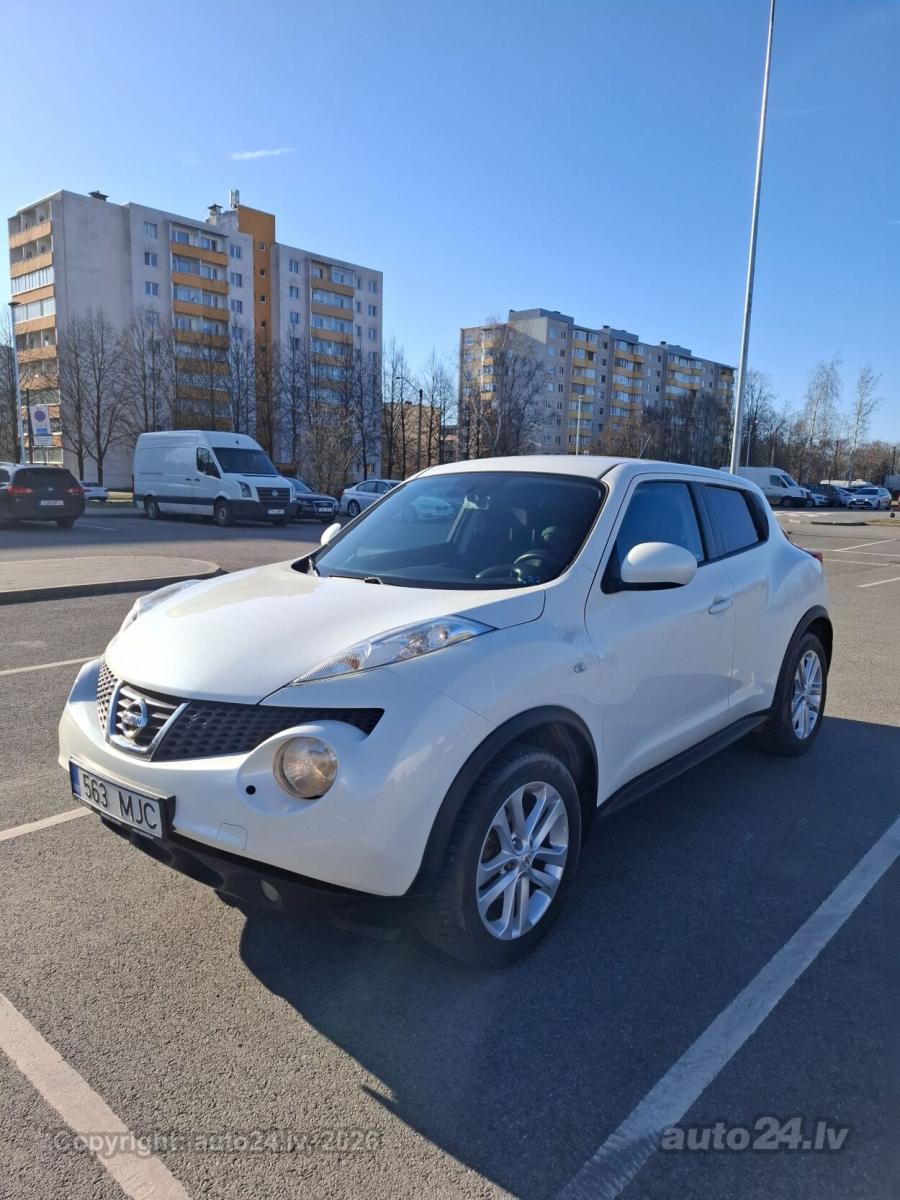 Balts Nissan Juke 2013 Tallina, ar dzinēja tilpumu 1.60 L un nobraukumu 205 tūkst. km par 4700 €, foto 1 vietnē AUTOMOTO.COM.LV