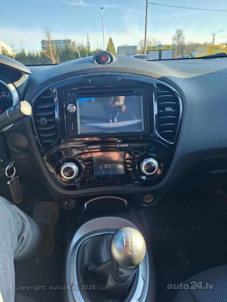 Balts Nissan Juke 2013 Tallina, ar dzinēja tilpumu 1.60 L un nobraukumu 205 tūkst. km par 4700 €, foto 8 vietnē AUTOMOTO.COM.LV