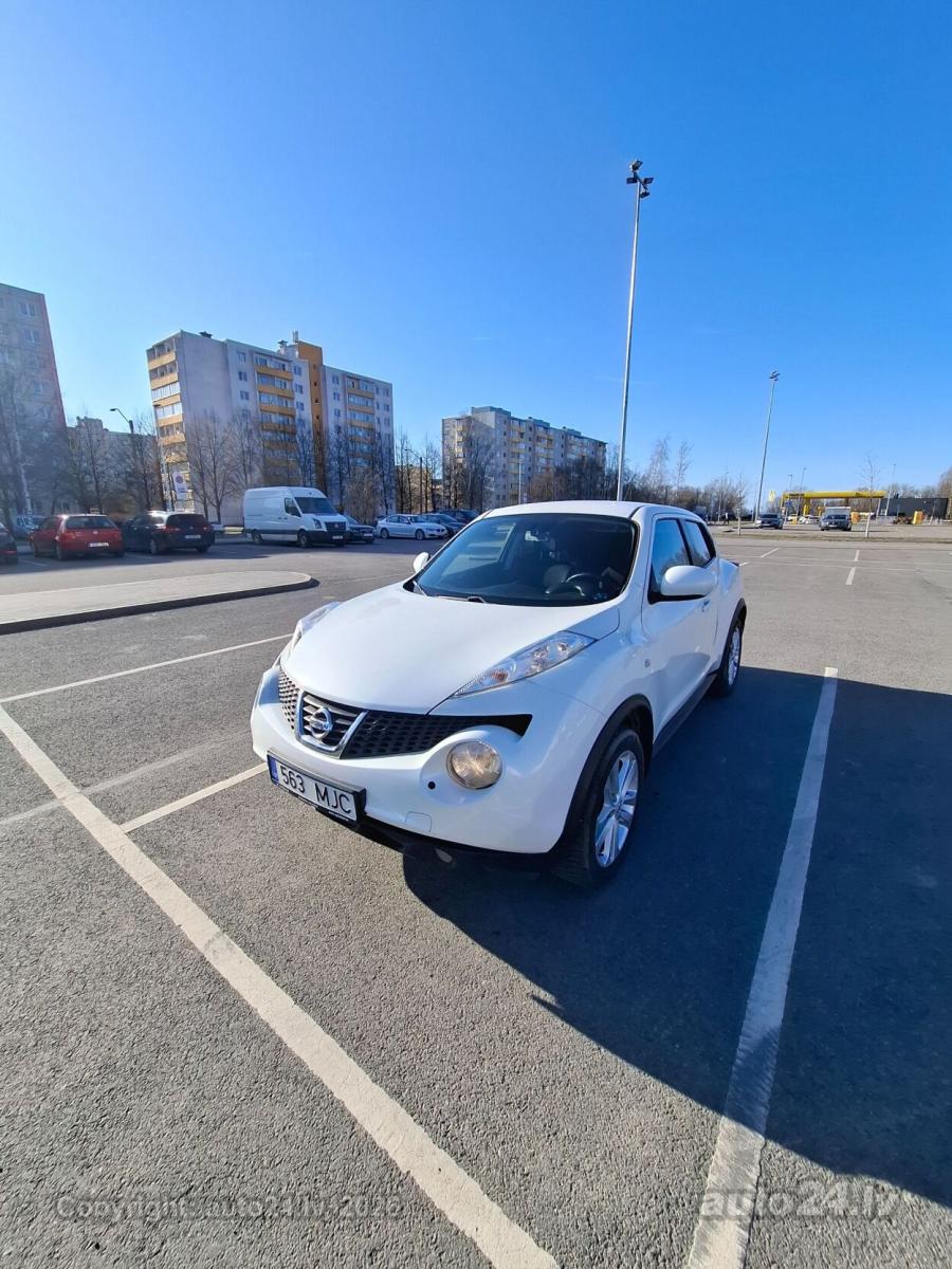 Balts Nissan Juke 2013 Tallina, ar dzinēja tilpumu 1.60 L un nobraukumu 205 tūkst. km par 4700 €, foto 15 vietnē AUTOMOTO.COM.LV