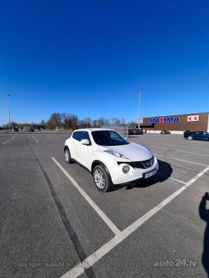 Balts Nissan Juke 2013 Tallina, ar dzinēja tilpumu 1.60 L un nobraukumu 205 tūkst. km par 4700 €, foto 16 vietnē AUTOMOTO.COM.LV